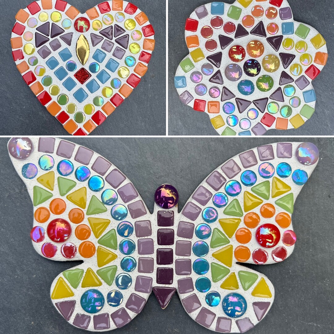 Children's Bohemian Mosaic Craft Set - Etsy