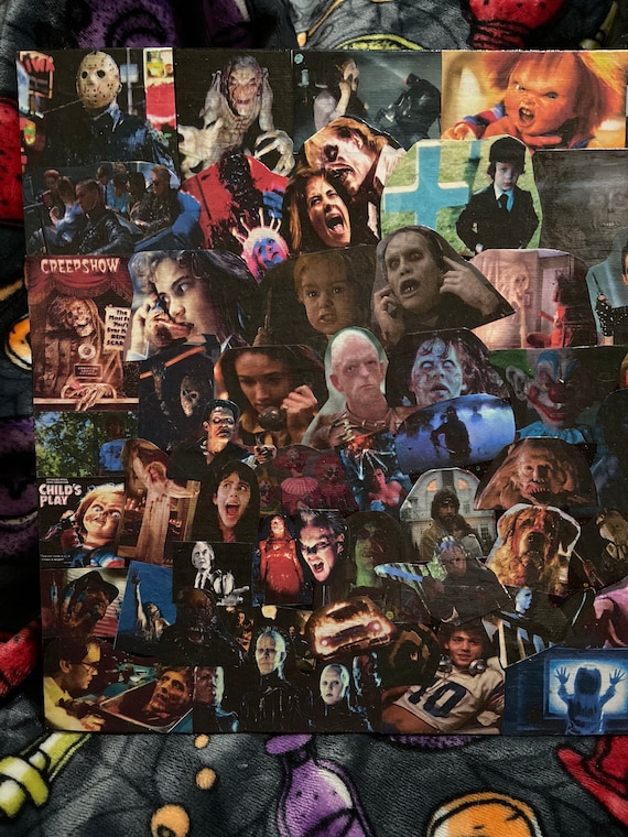 Acrylic Painting Art & Collectibles Slasher collage etna.com.pe