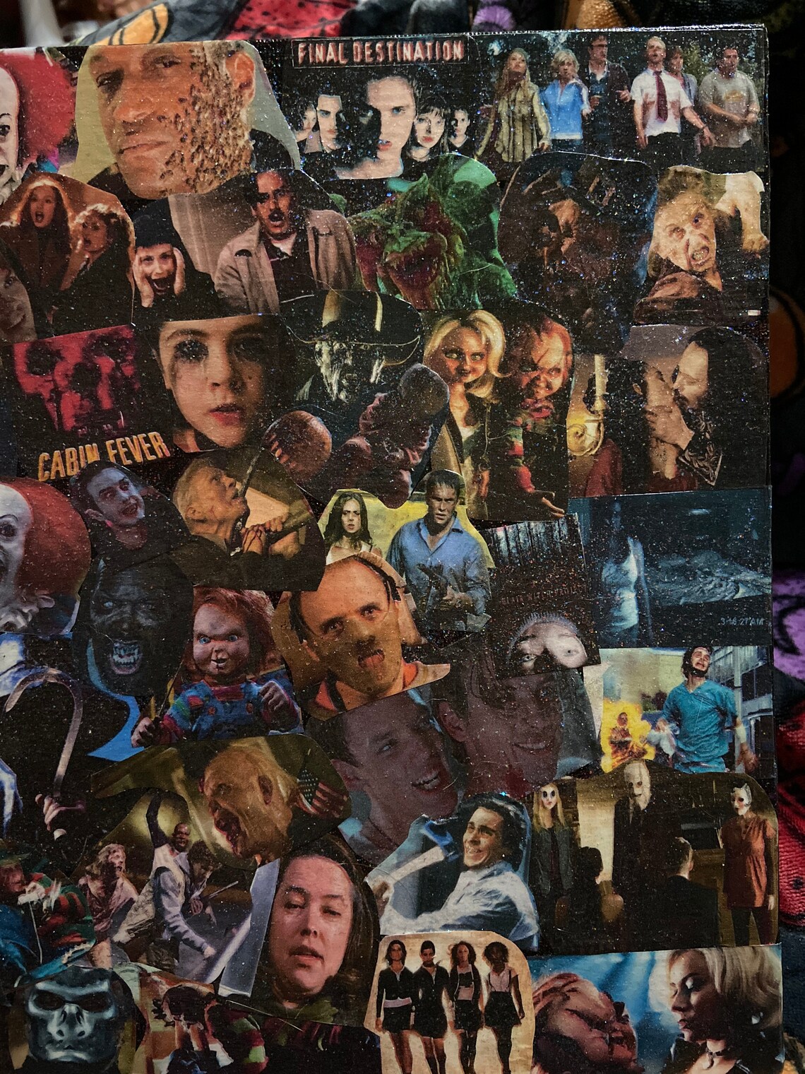 Horror Movie Collage Canvas- 1990 - 2009 - Etsy