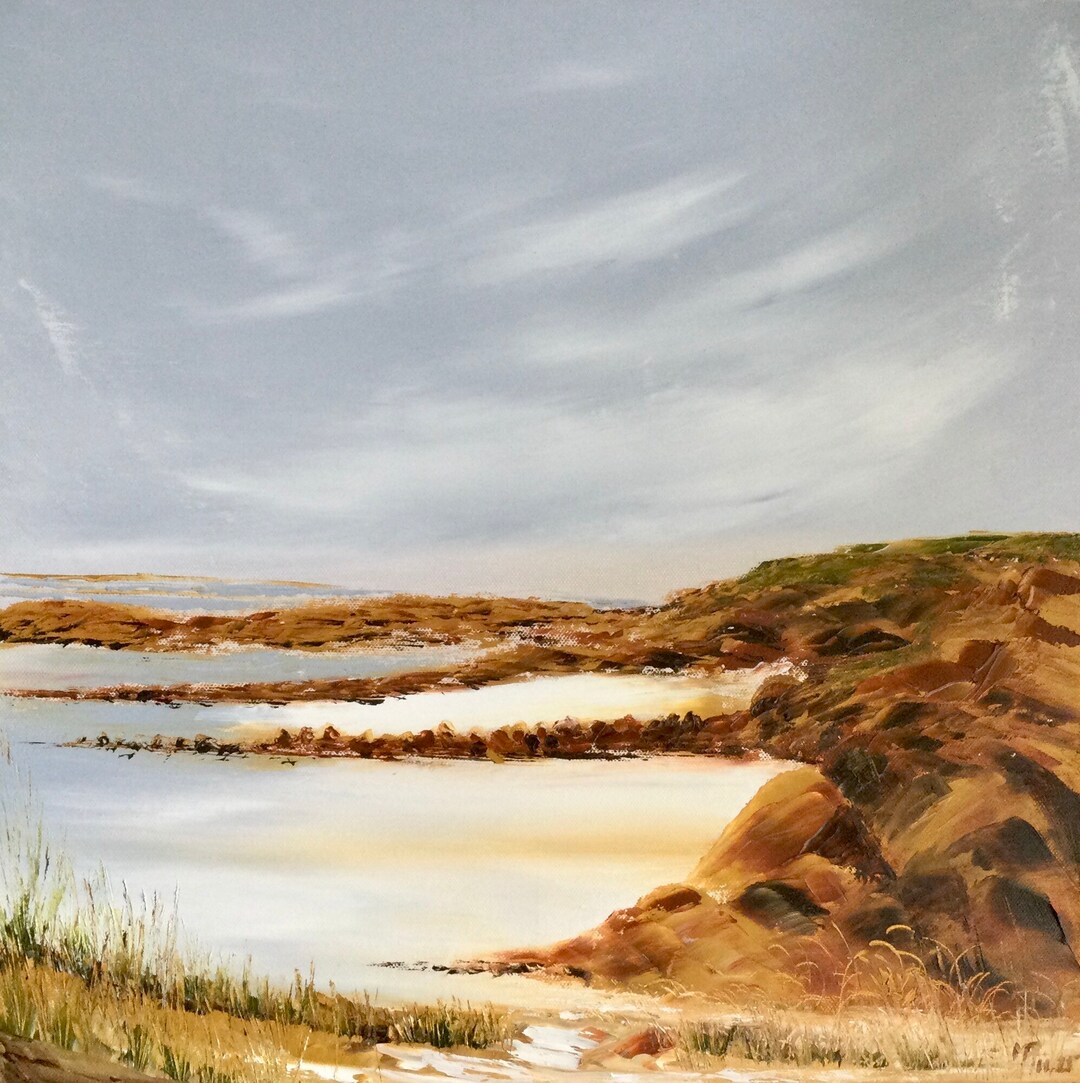 Strike, Island of Batz, Brittany. 50x50 3dcm - Etsy