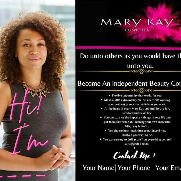 Mary Kay Party Flyer - Etsy