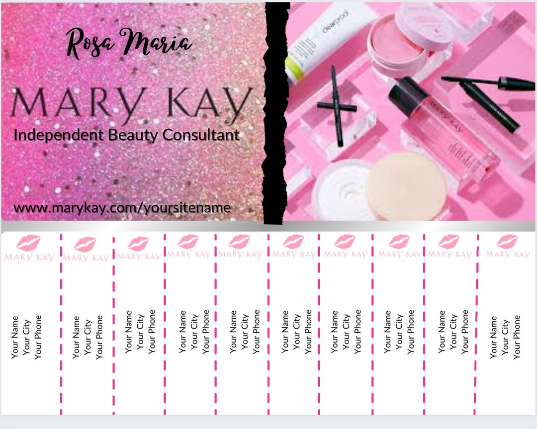 Mary Kay Marketing Tear Off - Etsy