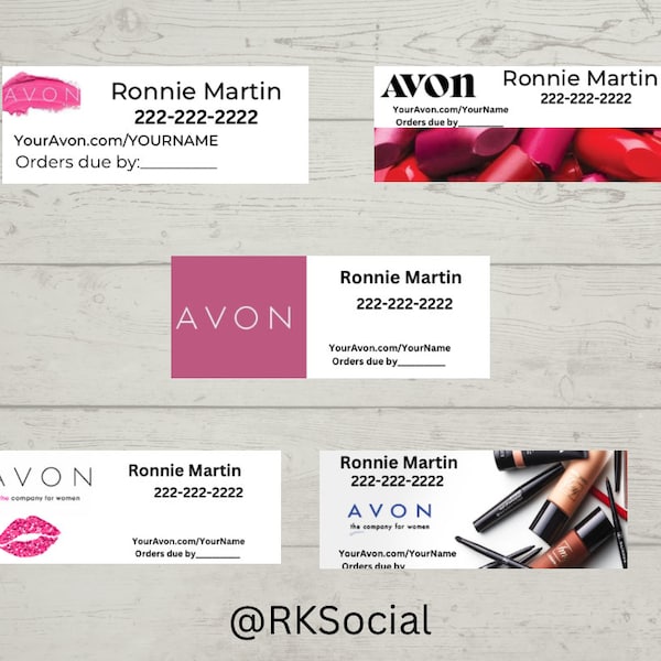 Avon Stickers - Etsy