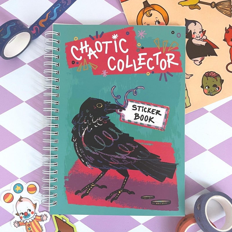 Reusable Sticker Book - Etsy