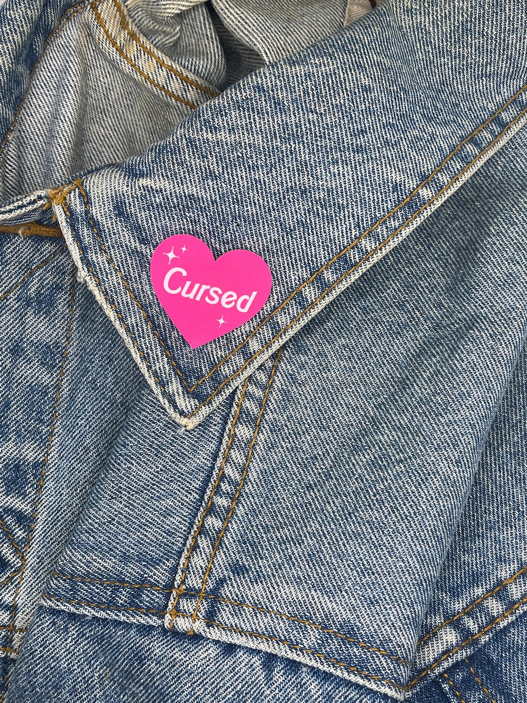 Cursed Acrylic Pin | Funny Meme Barbiecore Feral Girl Weirdcore ...