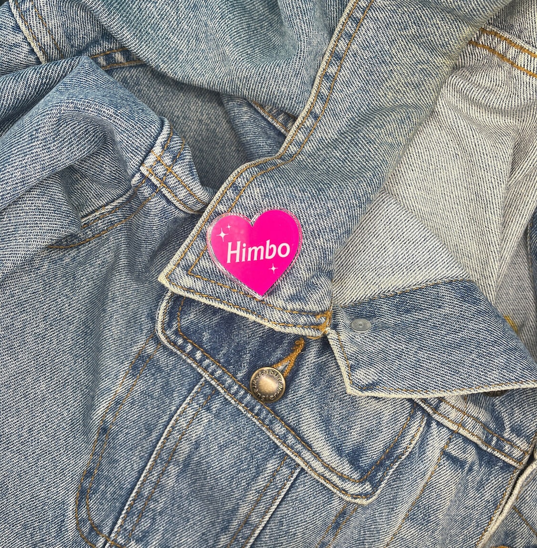 Himbo Acrylic Pin | Funny Meme Barbiecore Bimbo Weirdcore Lovecore Pink ...