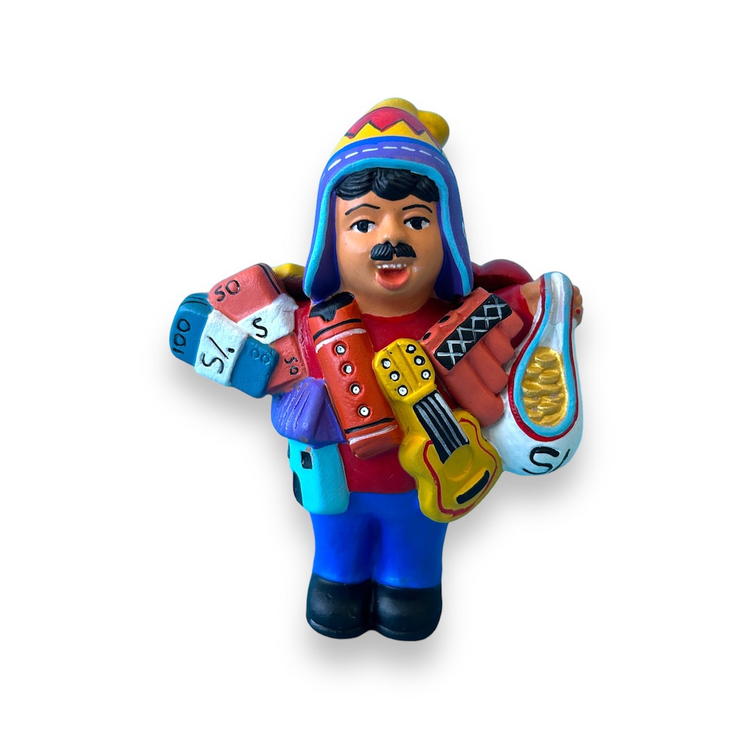 140 Ekeko Doll 5 Tall God of Abundance & Prosperity Peru / Bolivia ...