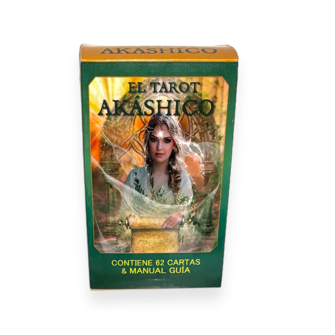 Akashiko Tarot in Spanish 62 Cards Tarot Deck Akashic Tarot - Etsy