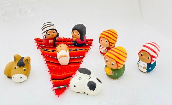 Tiny Nativity Scene. | Etsy