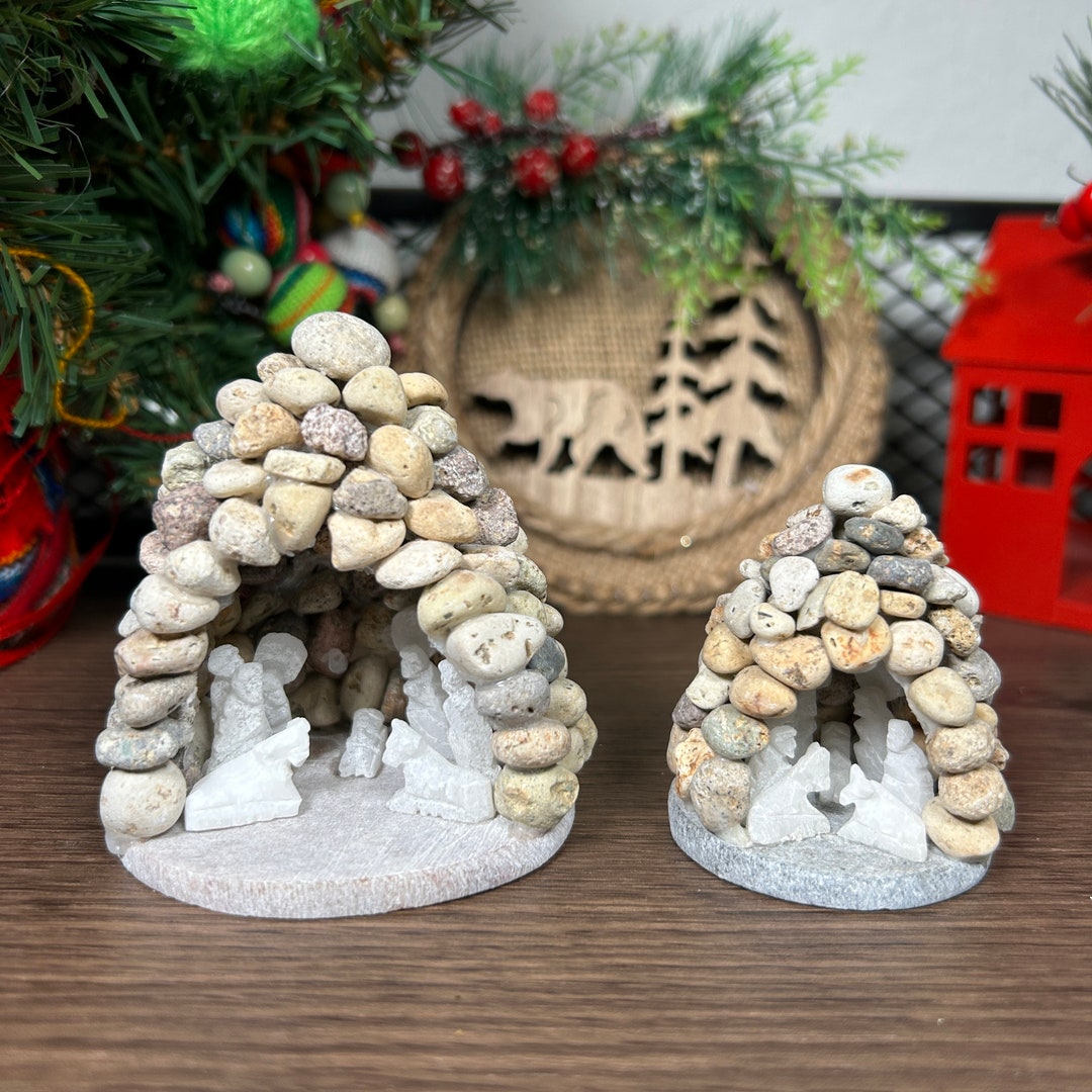 Grotto Small Nativity Scene 23 Inches, Christmas Decor, Ornaments ...