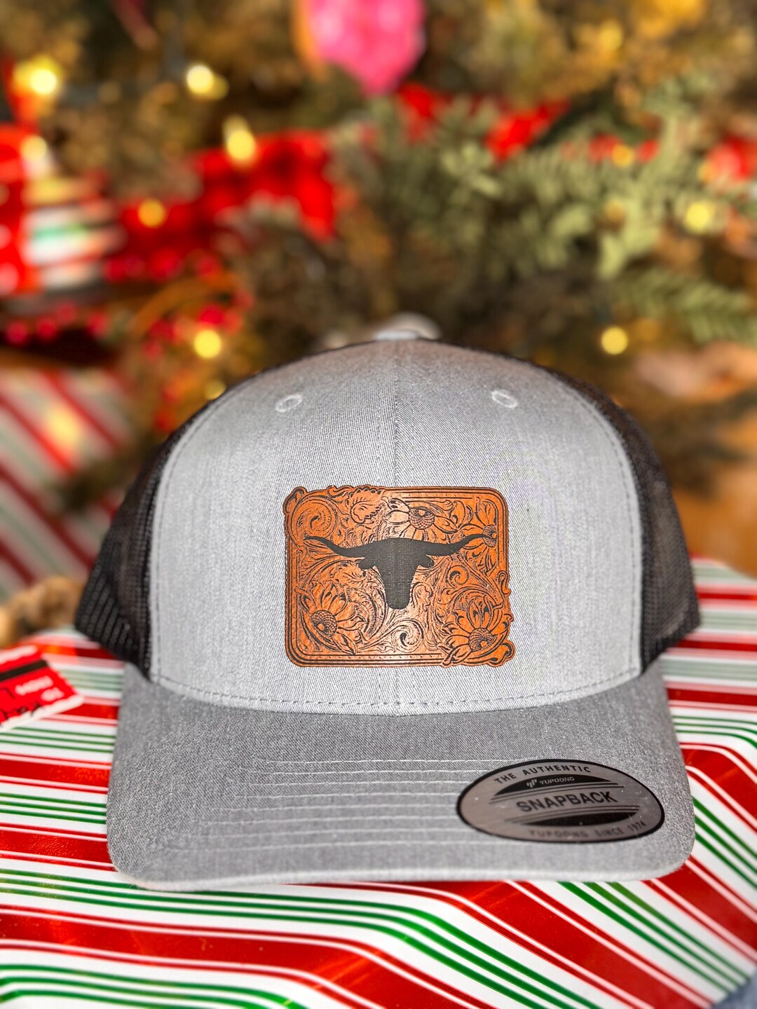 Cow Skull Tooled Snapback Cap - Etsy