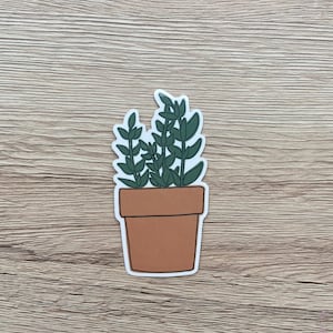 Plant Sticker | Waterproof Sticker | FREE SHIPPING - Etsy