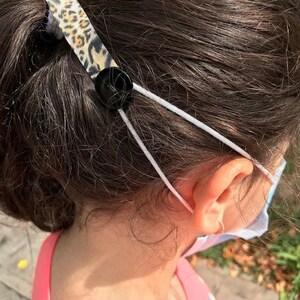 Ear Saver for Face Mask, Elastic Face Mask Extension With Button for ...