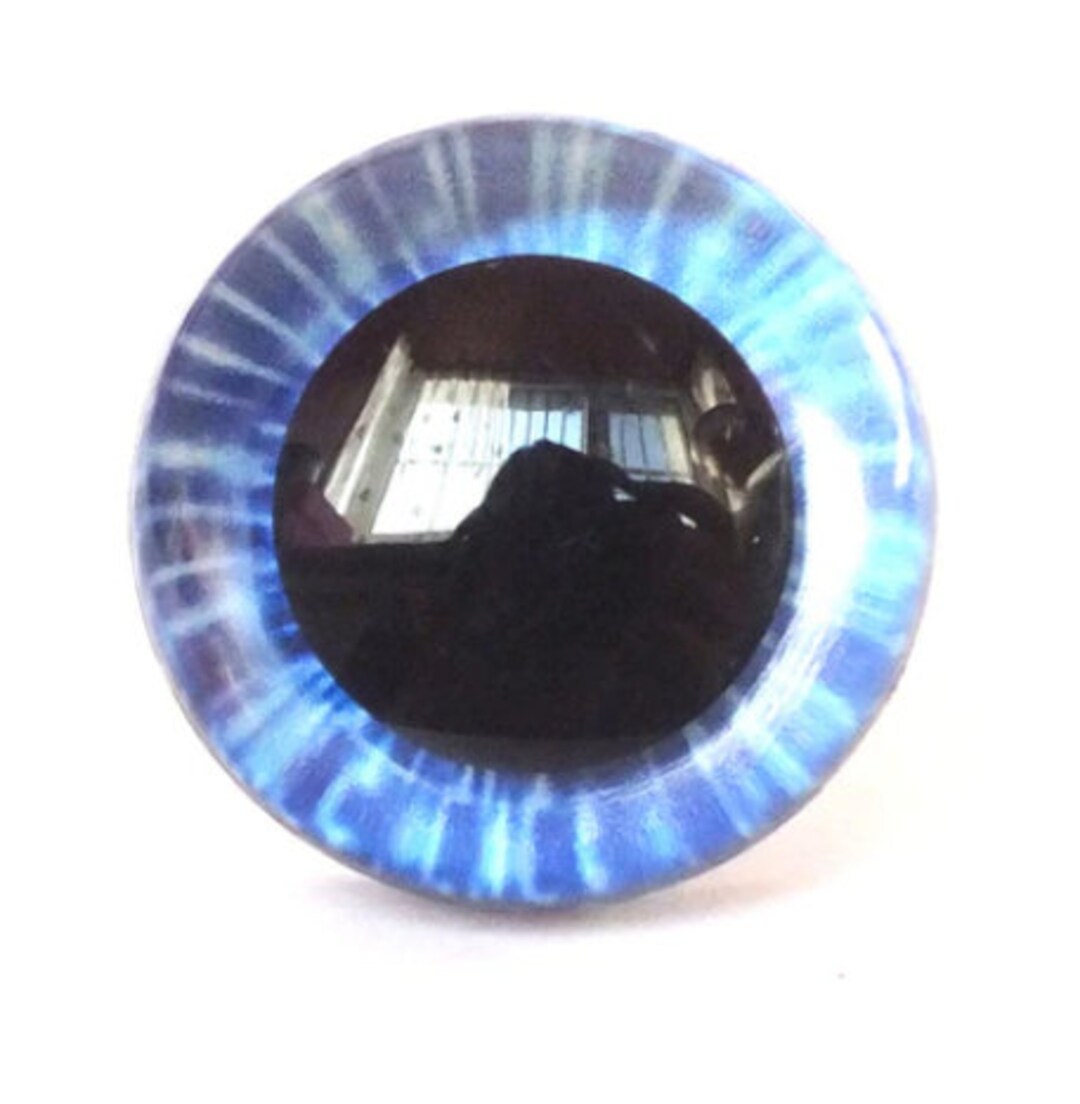 Blue Iris 3D Style Trapezoid Safety Eyes and Washers - 6 Sizes ...