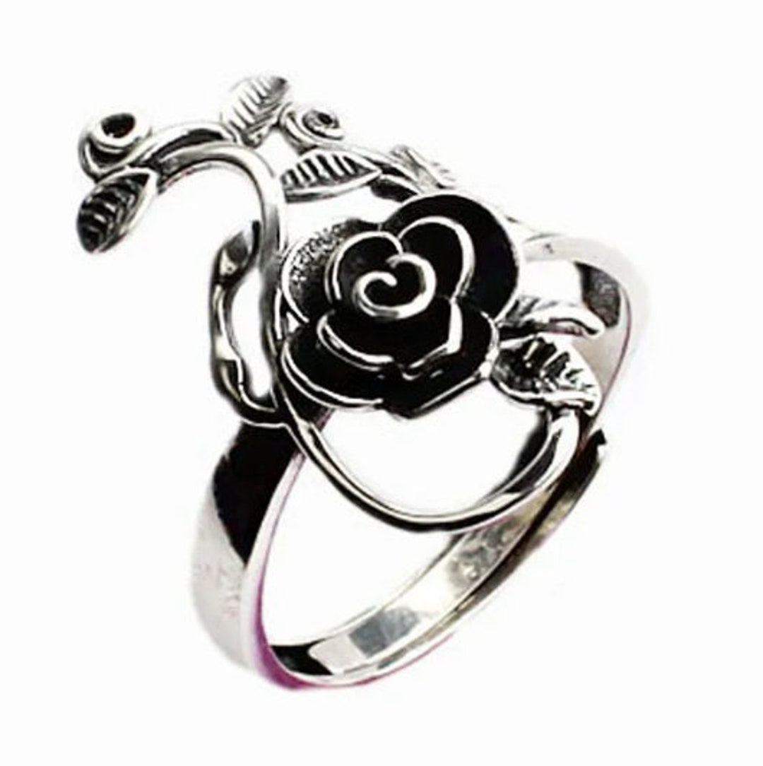 Yarn Tension Rose Flower Adjustable, Flower Crochet Ring, Yarn Guide ...