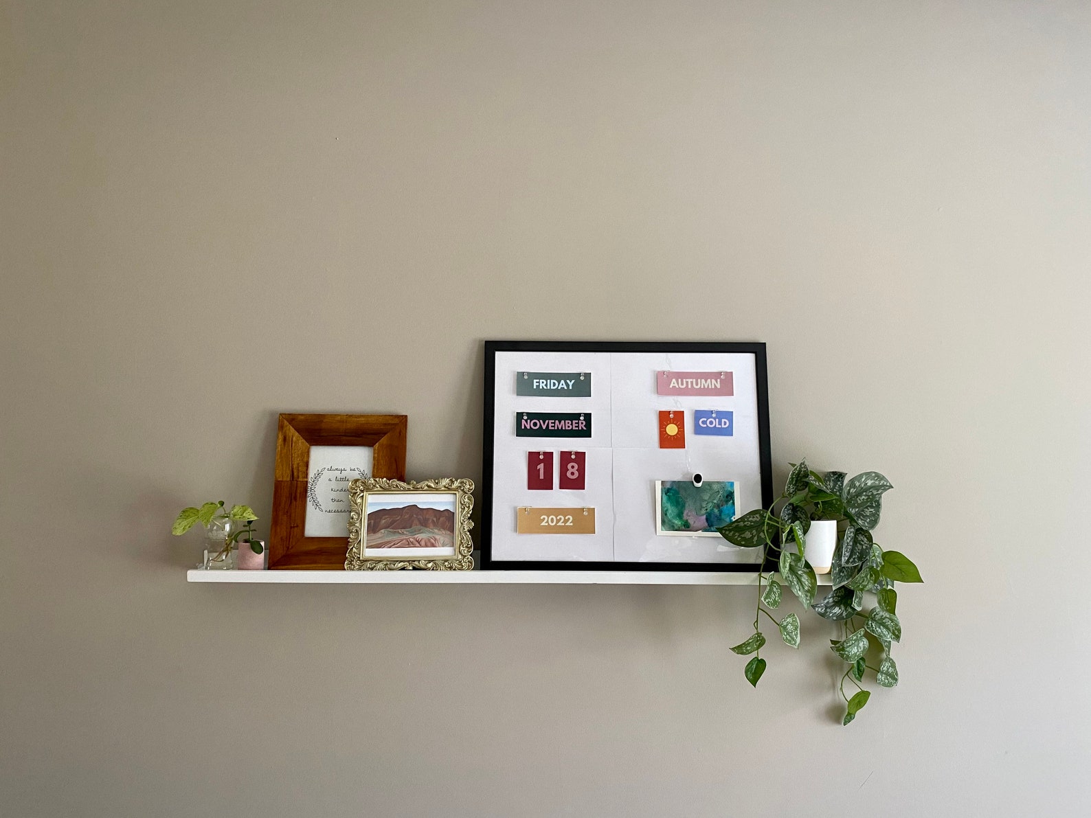 Modular Calendar PDF Printable DIY Calendar Morning Board - Etsy