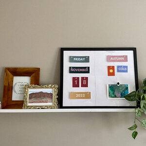 Modular Calendar PDF Printable DIY Calendar Morning Board - Etsy