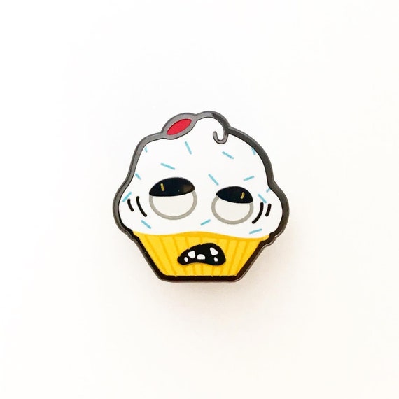 Sugar Rush Muffin Hard Enamel Pin Soft Enamel Pin Enamel - Etsy
