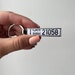 Custom Dubai License Plate Keychain: Personalized Car Keyring - Etsy