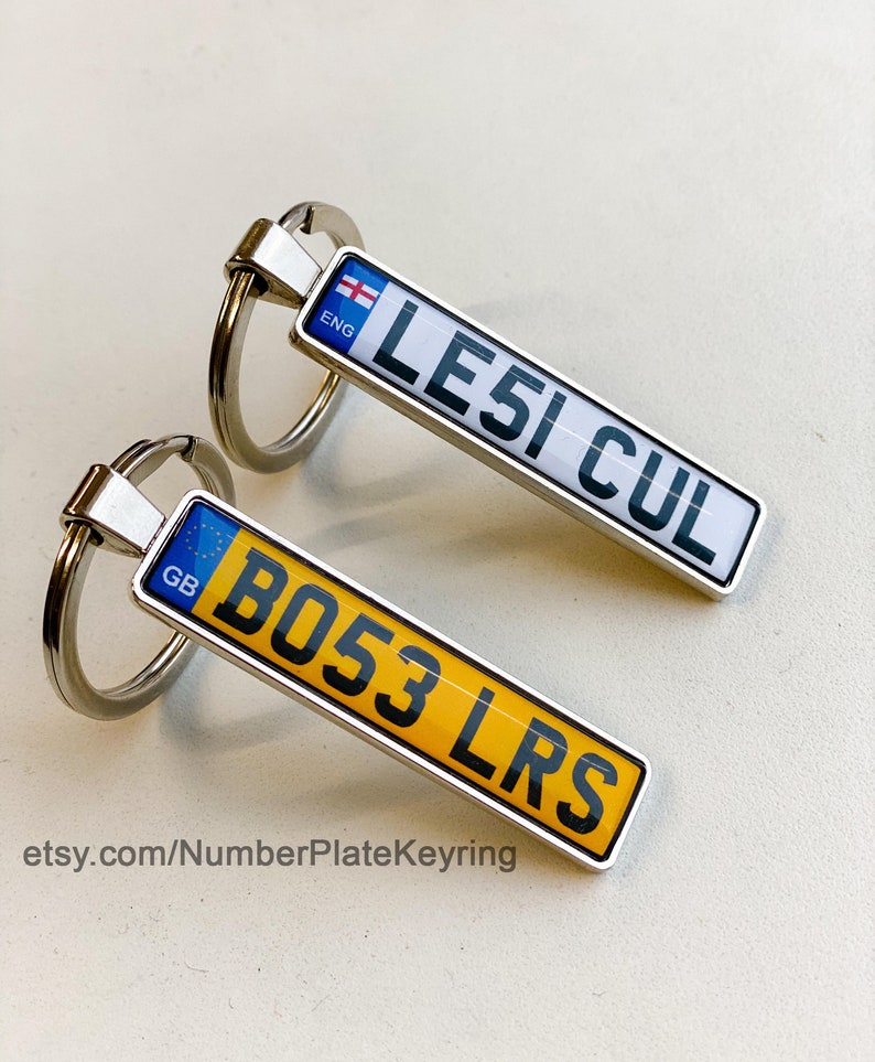 Personalized Poland License Plate Keychain, Custom Polish Number Plate ...