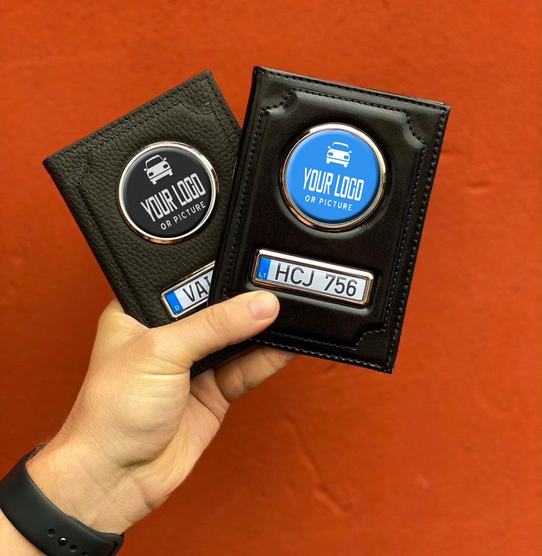 Personalised Vehicle Registration Plate Documents Cover - Etsy