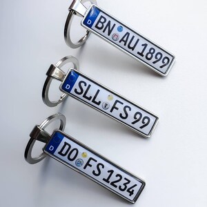 Hungary License Plate Keychain, Custom Hungary Number Plate Keychain - Etsy
