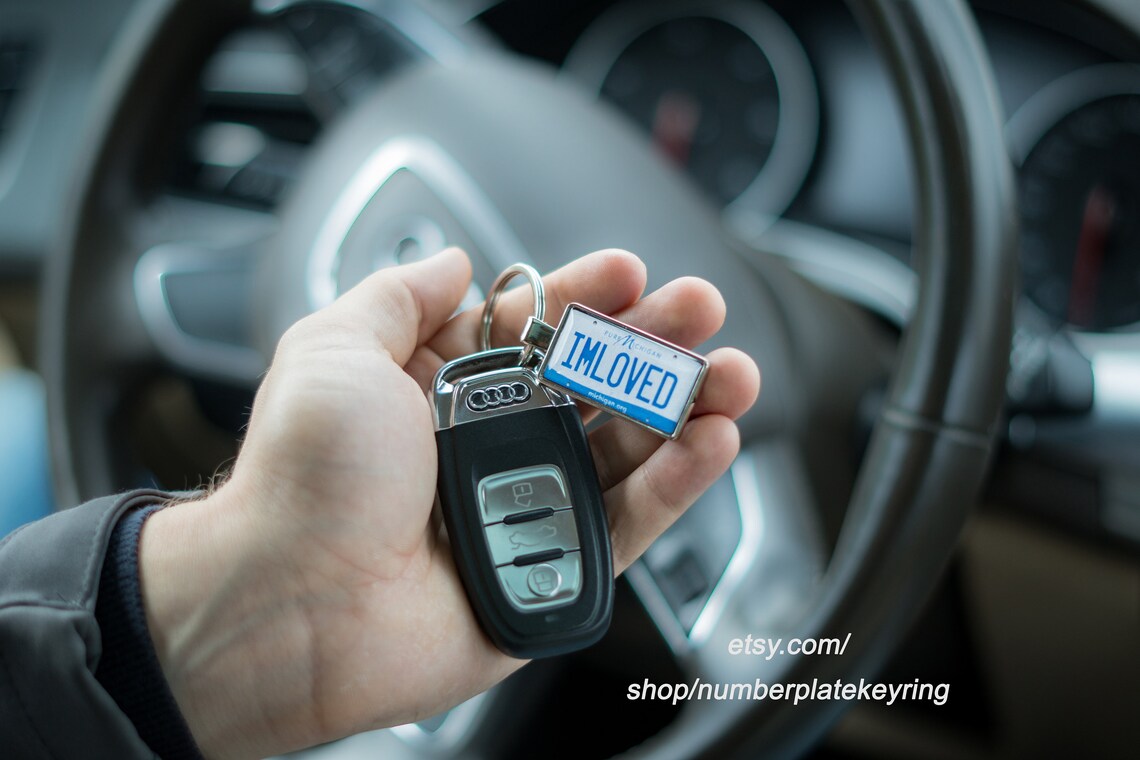 Custom Indiana Ball License Plate, University License Plate Keychain ...