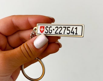 Swiss License Plate - Etsy
