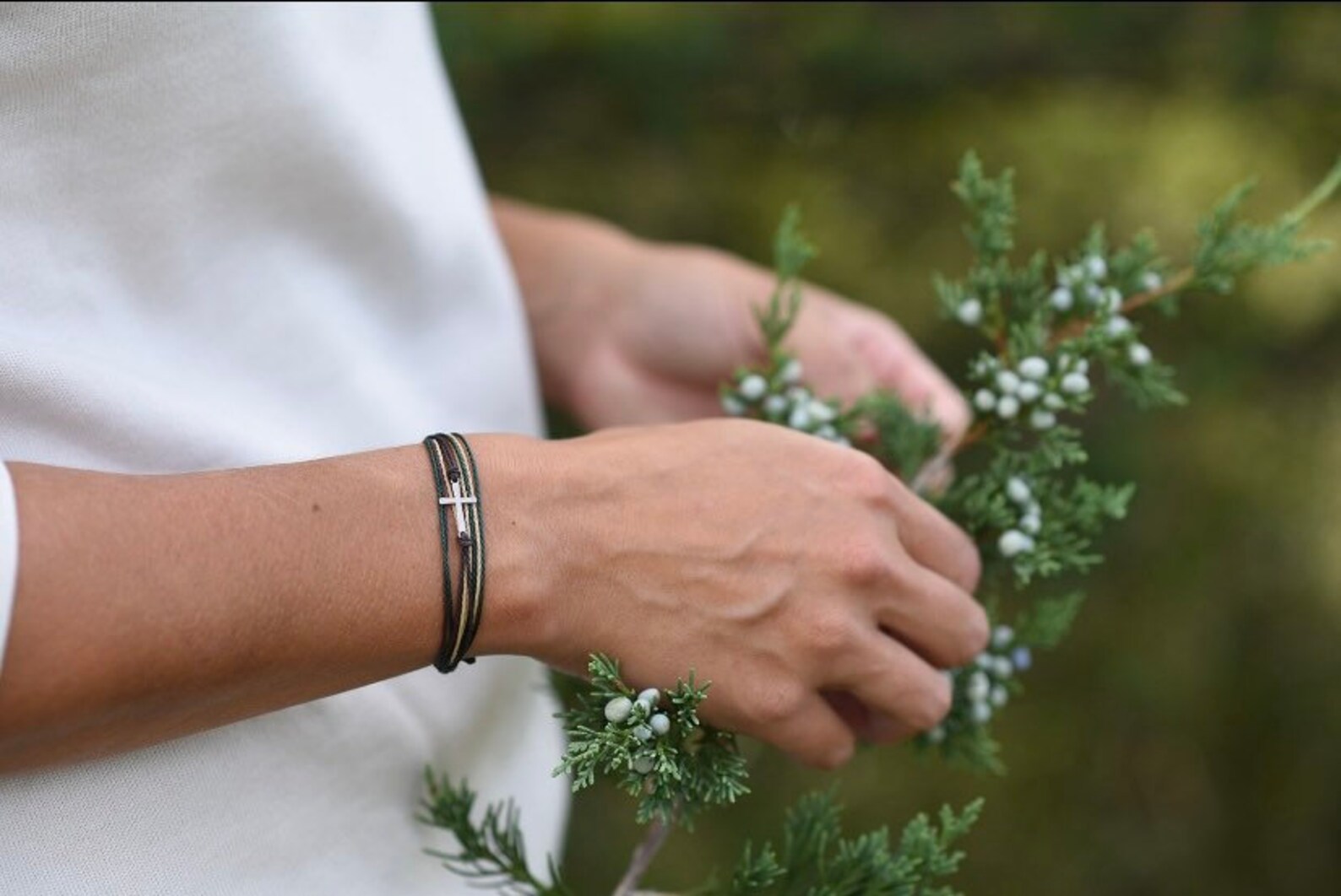 Multi-string Christian Cross Bracelet Waterproof & - Etsy