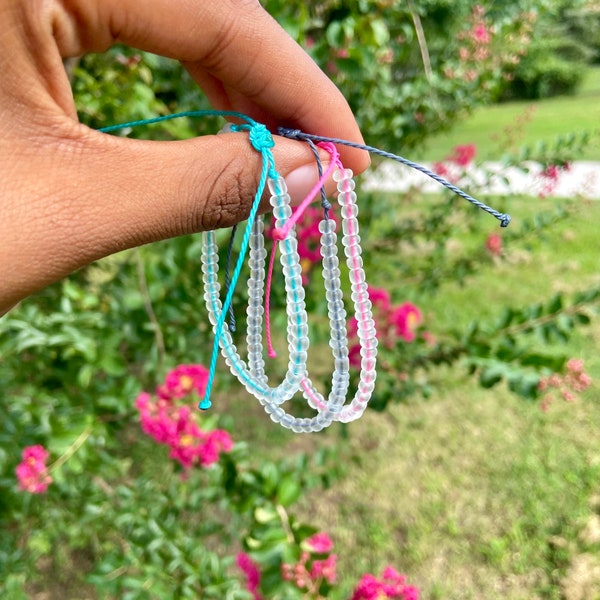 Wax String Bracelet - Etsy