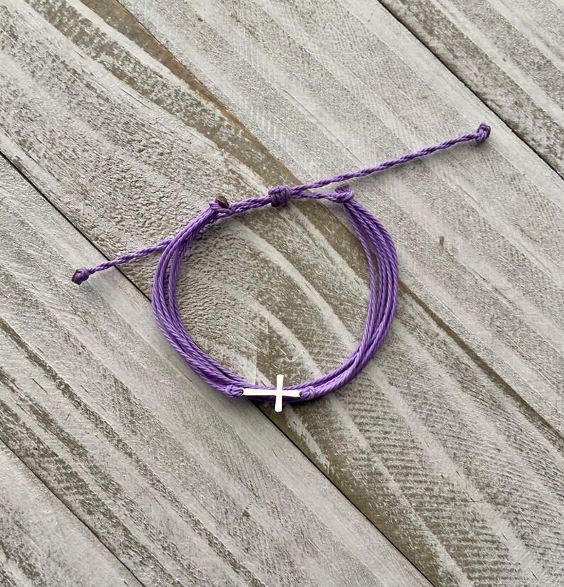 Multi-string Christian Cross Bracelet Waterproof & - Etsy