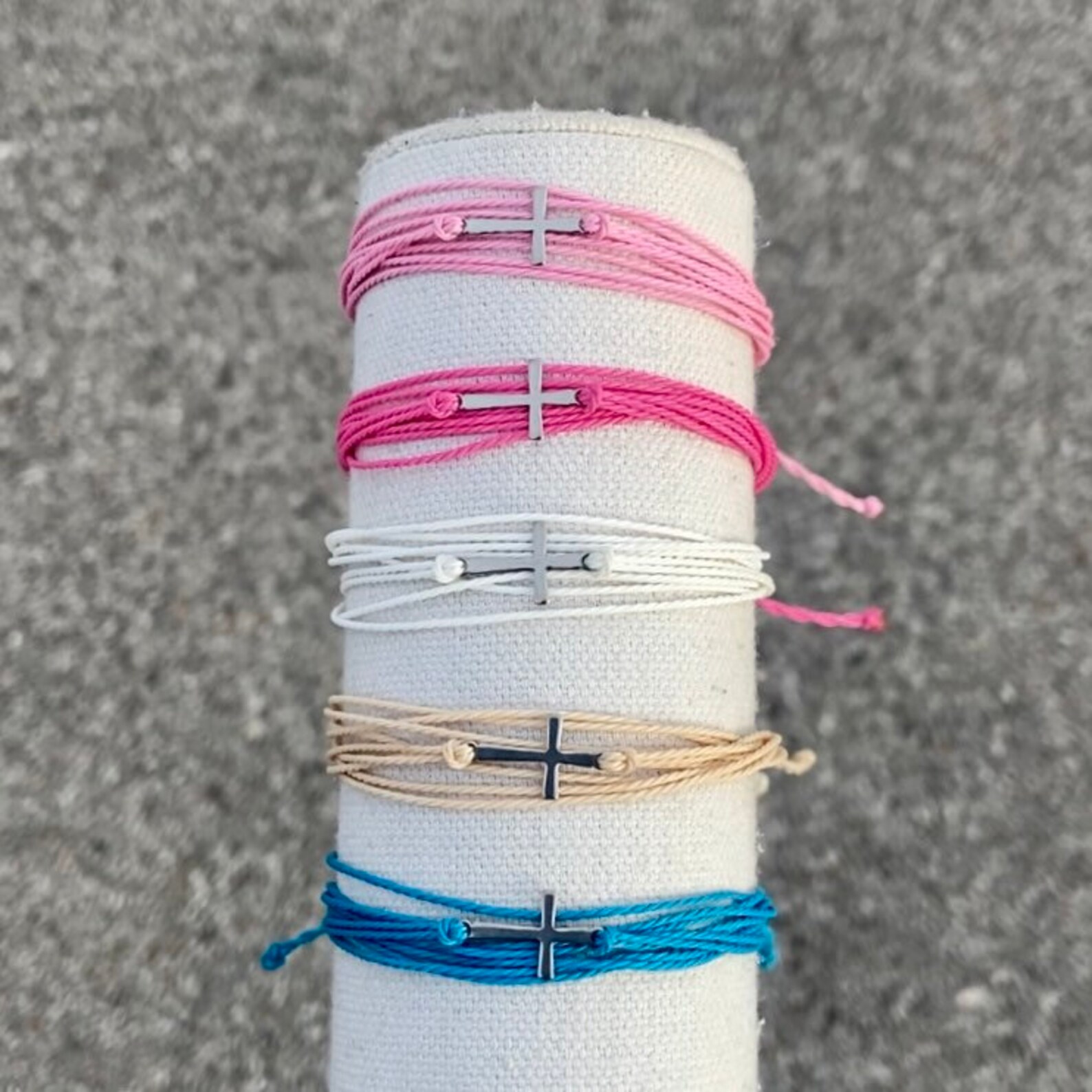 Multi-string Christian Cross Bracelet Waterproof & - Etsy