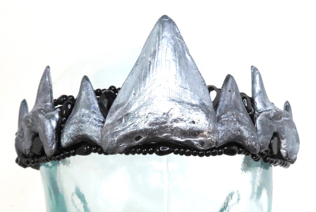 Fossil Shark Crown - Ancient Oceans Mermid Fossil Crowns - Cosplay ...