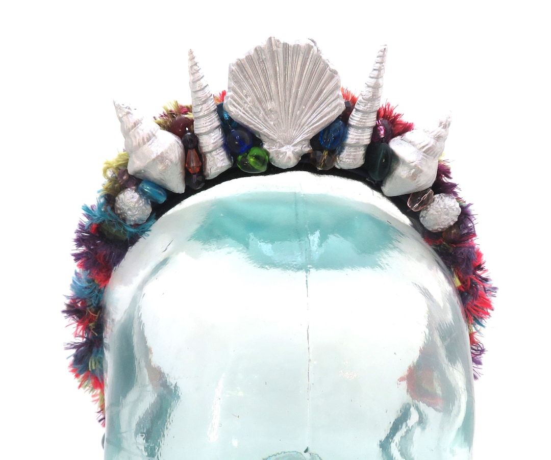 Oceans Splendor Ancient Oceans Fossil Crown Seashell Cosplay Mermaid - Etsy
