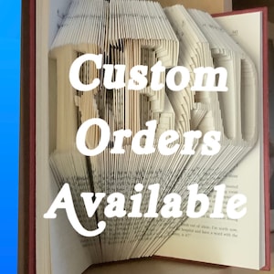 Fold Book Art - Etsy