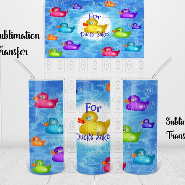 Cruising Ducks Sublimation Tumbler - Etsy