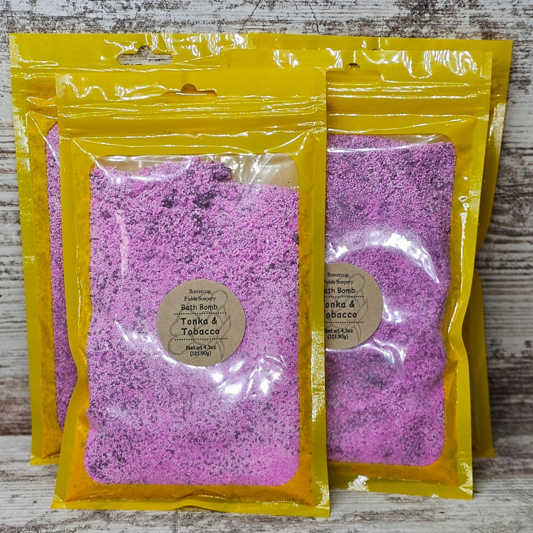 Tonka and Tobacco Bath Bomb Bag - Etsy