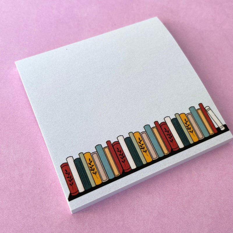 Book Reader Sticky Notes - Etsy