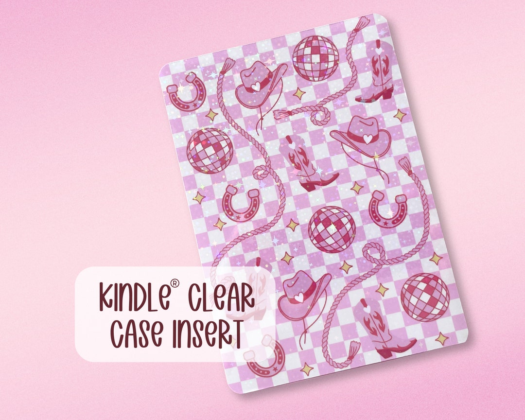 Pink Retro Cowgirl Disco Kindle® Case Insert, Fits 11th Generation ...