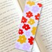 Groovy Retro Flowers Bookmark - Etsy