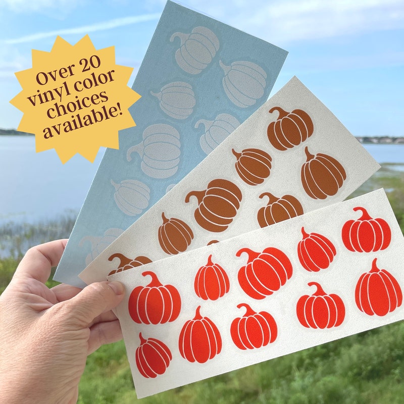 Pumpkin Vinyl Decal - Etsy