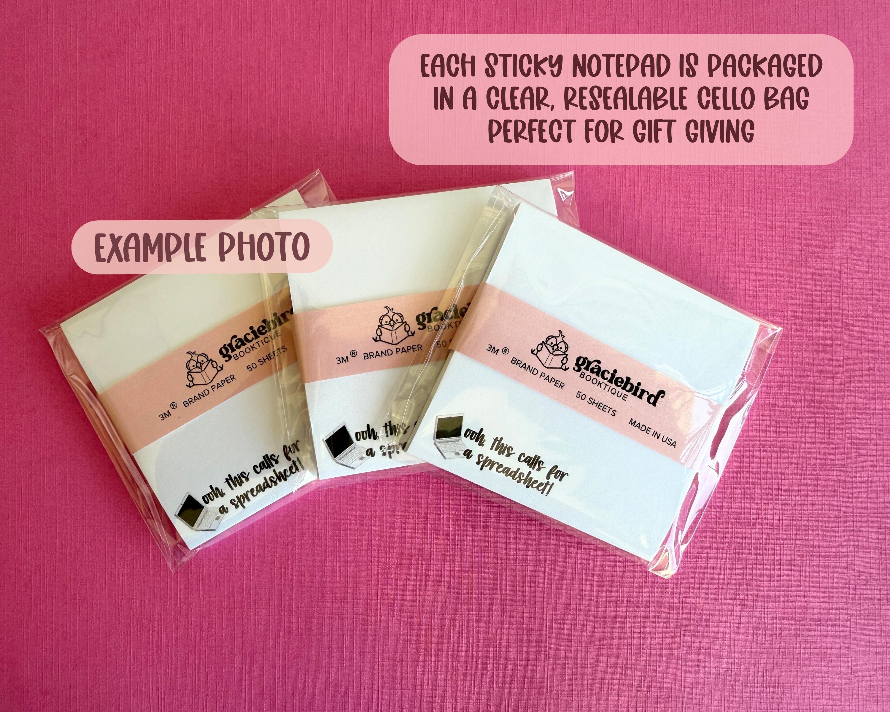 Pick Any 3 Fun and Snarky Sticky Notes Bundle - Etsy