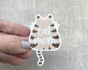 Cat Lady Sticker - Etsy