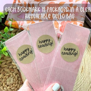 Pink Hot Girls Read Bookmark Printed on Both Sides, Bookish Girlie ...