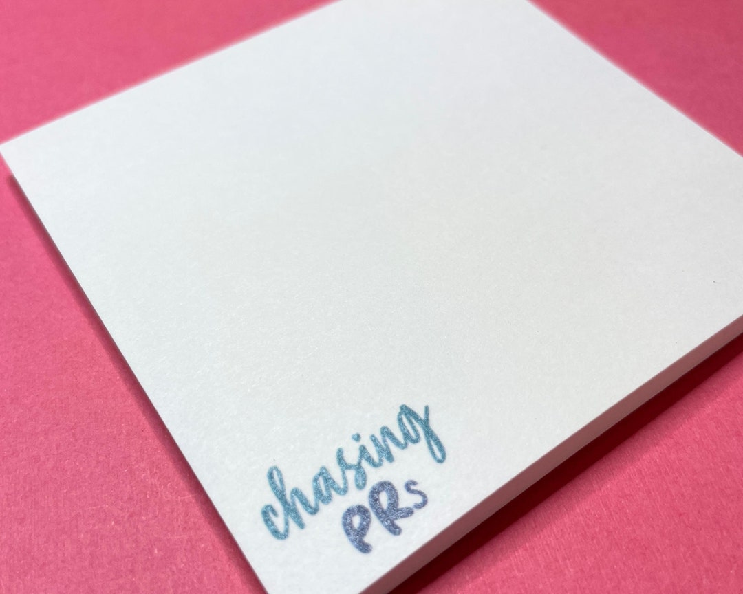 Chasing Prs Sticky Notes Marathon Runner Gift Long Distance - Etsy