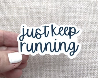 Just Keep Running - Etsy