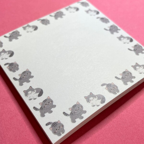 Cat Sticky Notes - Etsy