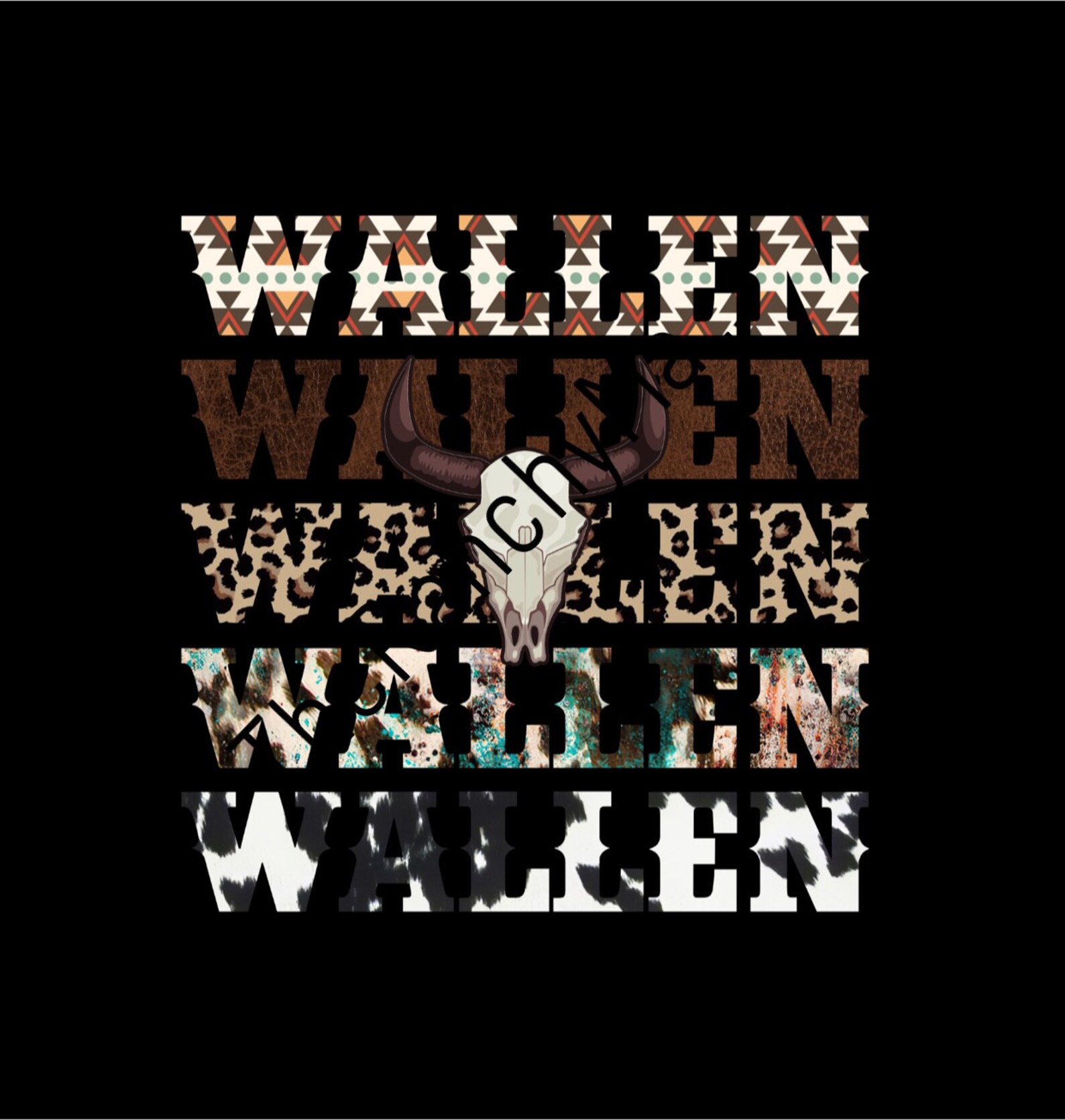 Wallen Digital File for Sublimination/print - Etsy