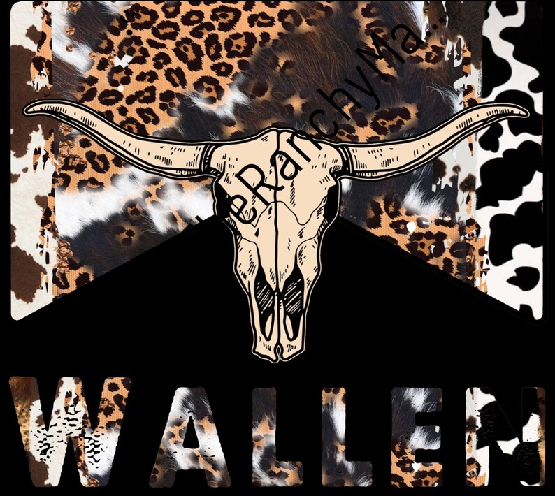 Wallen Leopard Cowhide Western - Etsy