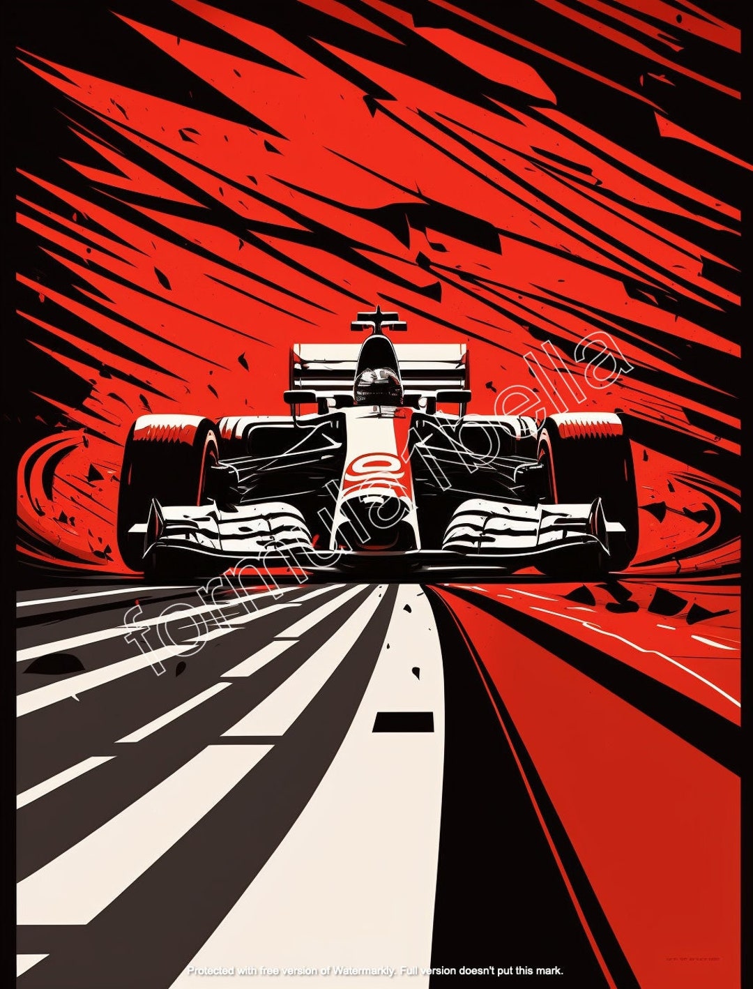 Formula 1 Poster - Etsy